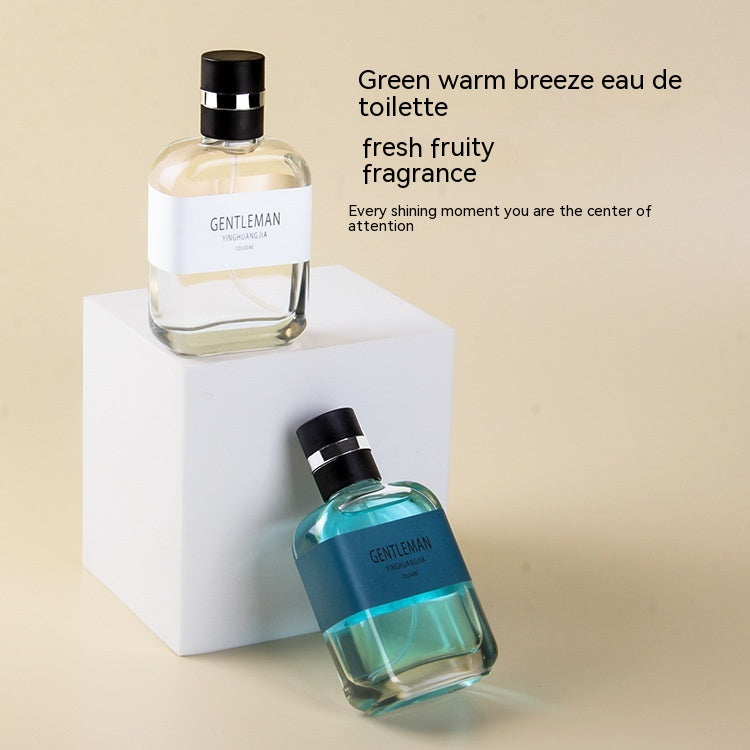 Green Quiet Warm Style Cologne Men's Perfume Blue Long-lasting Light P ...
