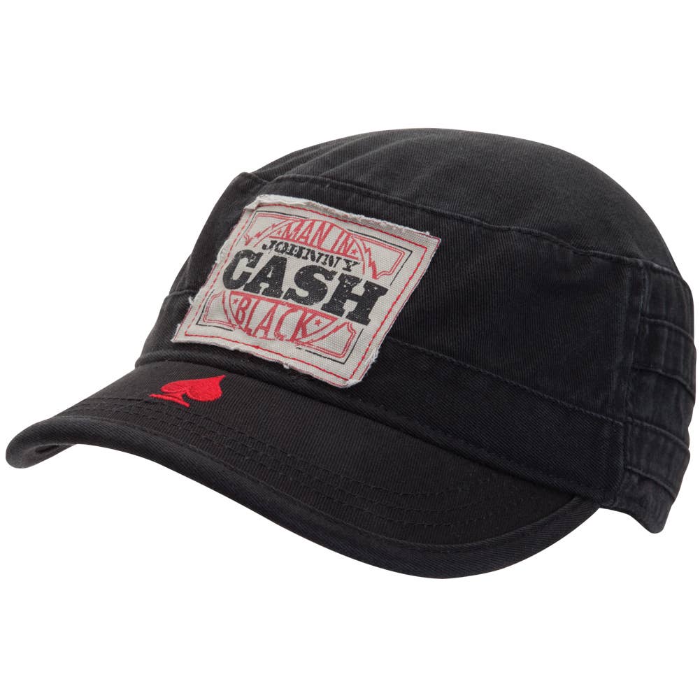 Official Store - Johnny Cash - Patch Cadet Cap: OS – RealRetro