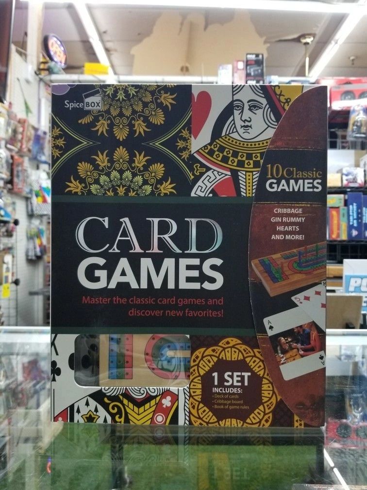 10 Classic Card Games Kit – RealRetro